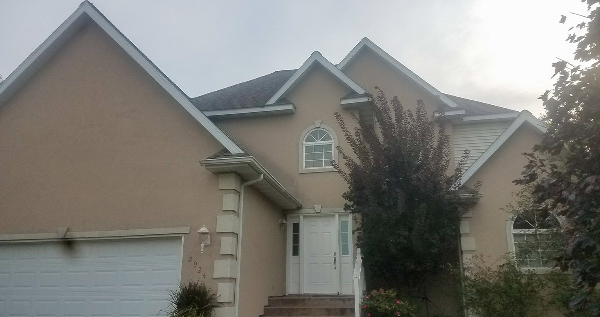 New Exterior Stone & Siding - Project by Cole at Menards®