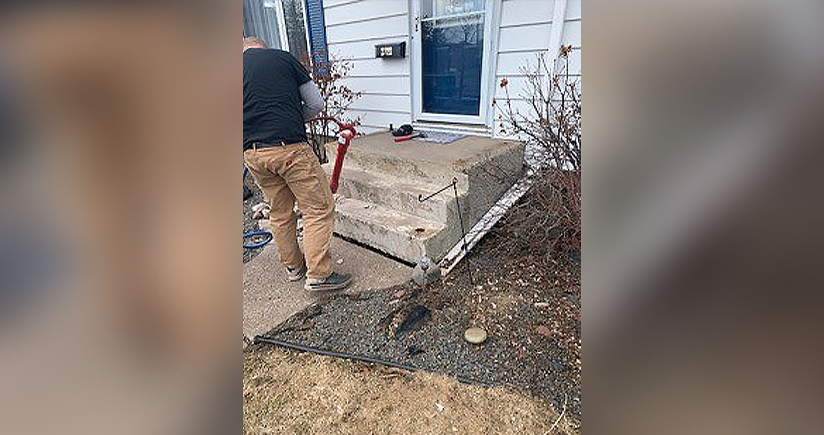 New Front Steps - Project by Seth at Menards®