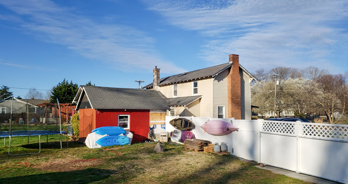 Overdue Farmhouse Facelift - Project by Shawn at Menards®
