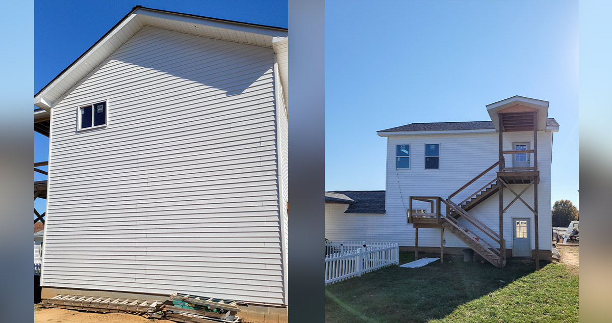Overdue Farmhouse Facelift - Project by Shawn at Menards®