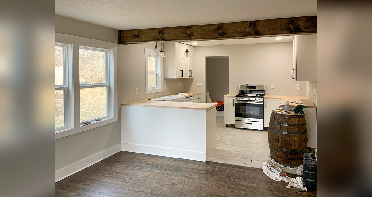 Pink House Renovation - Project by Madison at Menards®