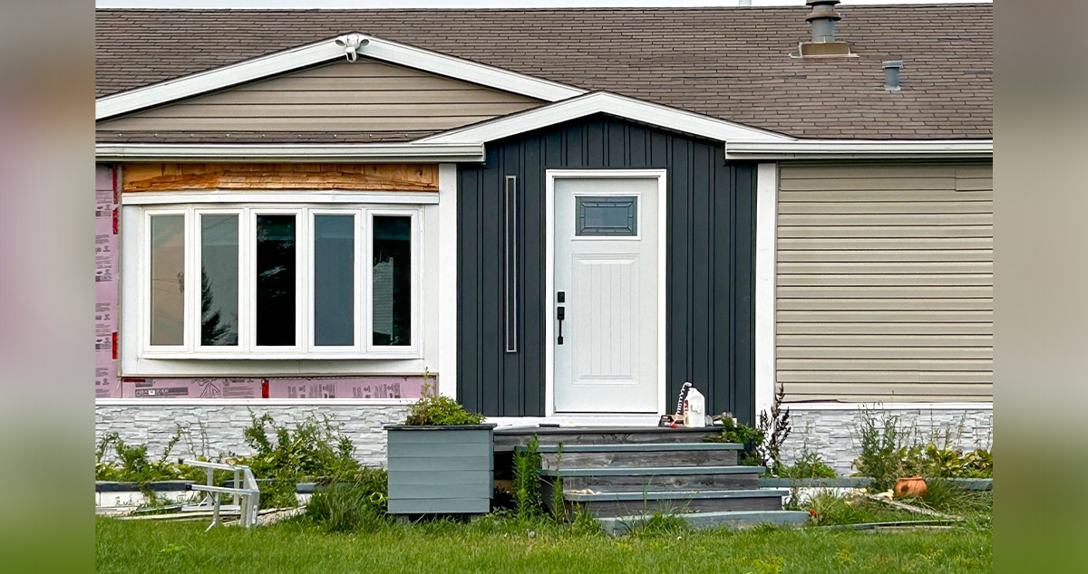 Refreshed Front Door - Project by Terri at Menards®