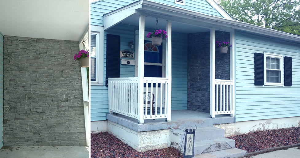 Roma Stone Wall - Project by Kyle & Jessica at Menards®