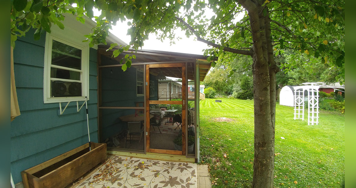 Screened-In Porch - Project by Garrett at Menards®