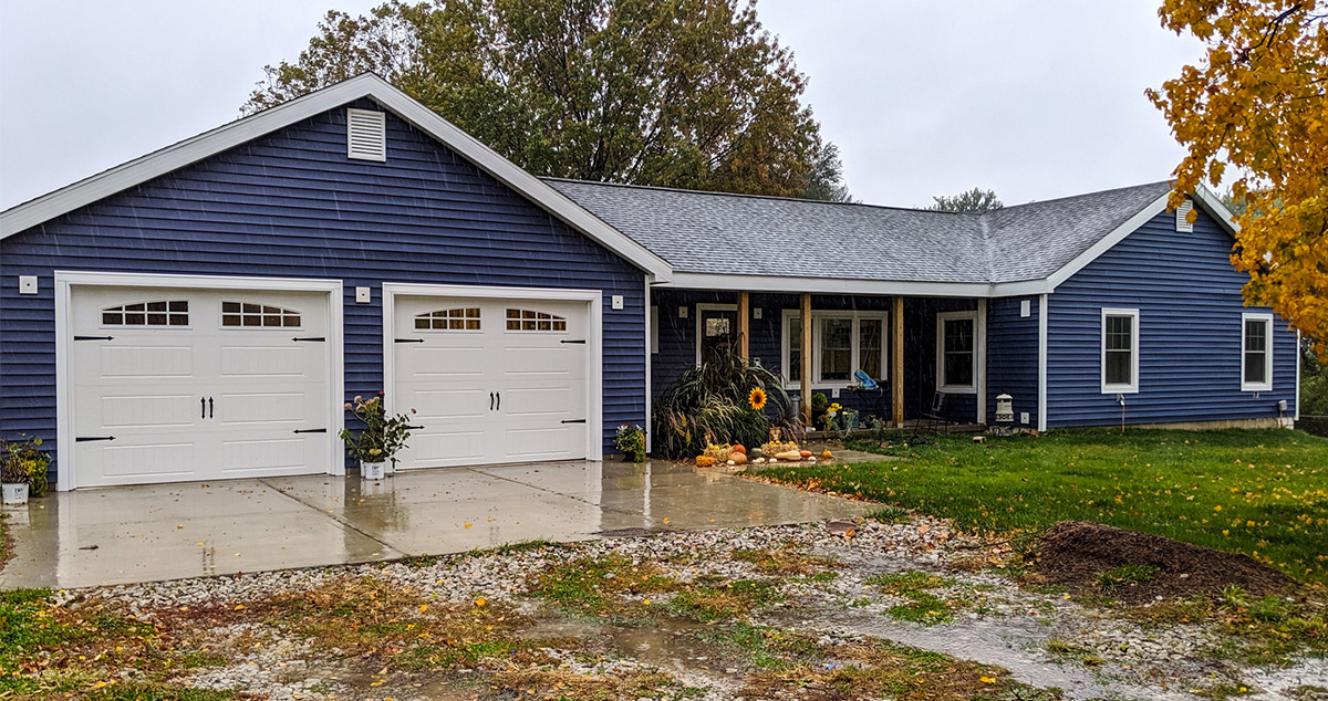 Siding Our Addition - Project by Zach at Menards®