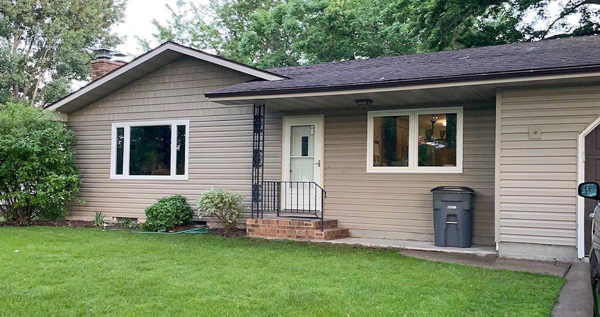 Siding & WIndow Update - Project by Jill at Menards®
