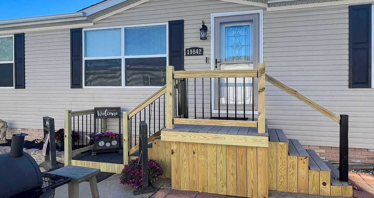 Stairway & Retaining Wall - Project by Chris at Menards®