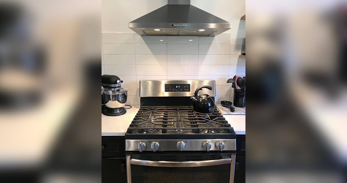 Added Kitchen Backsplash - Project by Carla at Menards®