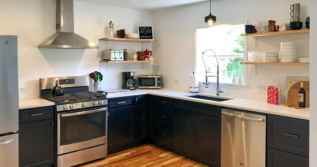 Added Kitchen Backsplash - Project by Carla at Menards®