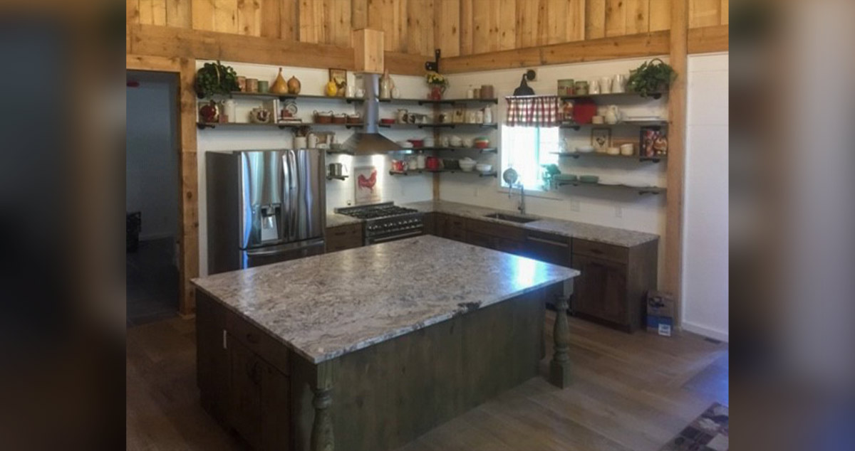 Barn Kitchen - Project by Karen at Menards®