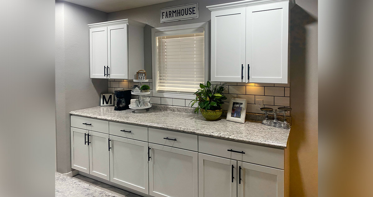 Kitchen Countertops & Cabinets - Project by Heather at Menards®
