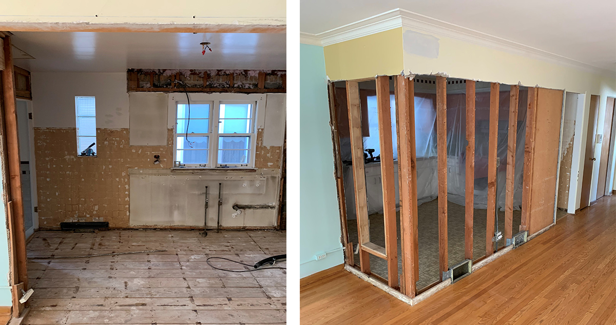 Kitchen Gut & Renovation - Project by Kevin at Menards®