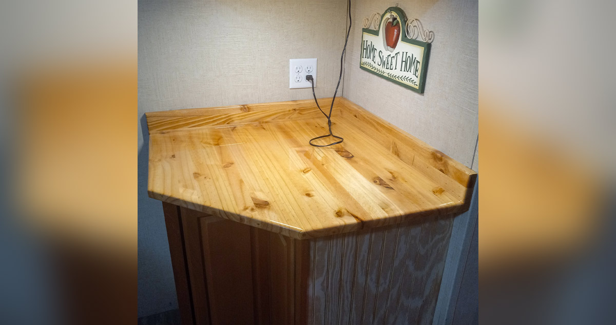Kitchen Island Countertop - Project by Mark at Menards®