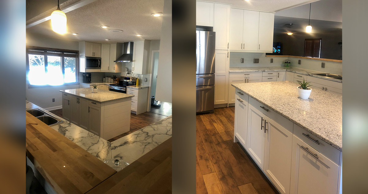 Kitchen Layout Remodel - Project by Brittany at Menards®