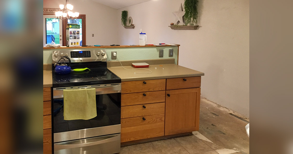Kitchen Layout Remodel - Project by Brittany at Menards®