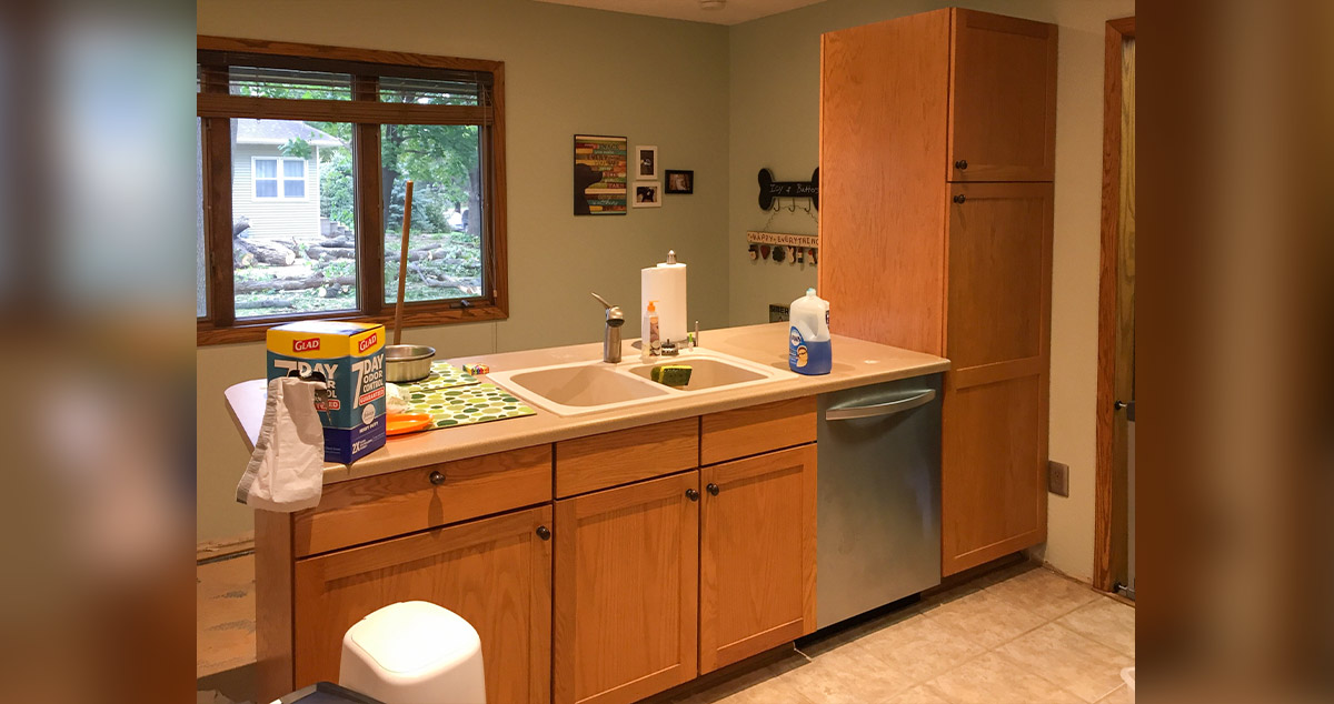 Kitchen Layout Remodel - Project by Brittany at Menards®