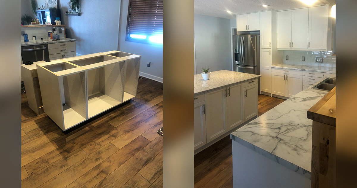 Kitchen Layout Remodel - Project by Brittany at Menards®