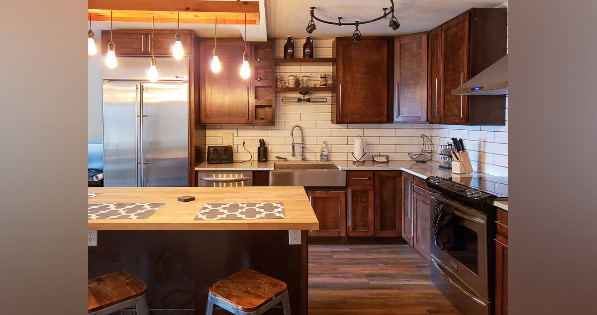 Kitchen Remodel with Custom Cabinets - Project by Tyler at Menards®