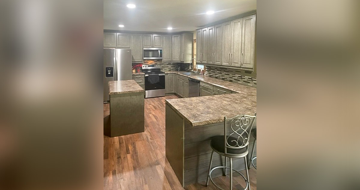 Kitchen & Living Room Makeover - Project by Mitchell at Menards®