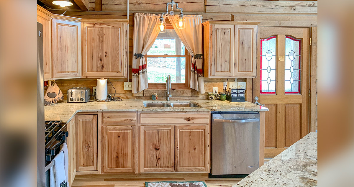 Log Cabin Kitchen Makeover - Project by Cate at Menards®