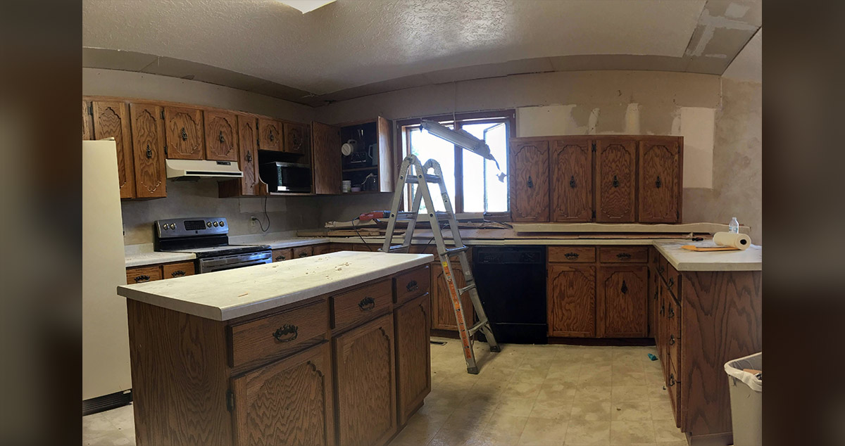 Modern Farmhouse Kitchen Romodel - Project by Aaron at Menards®