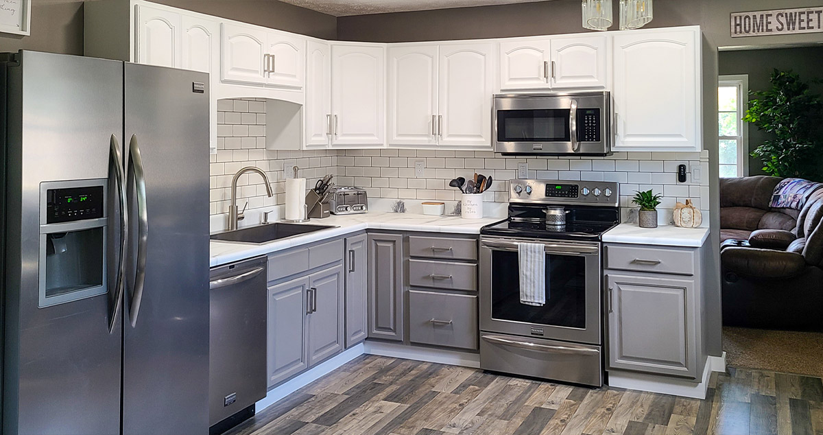 Modern Kitchen Reno - Project by Brad at Menards®