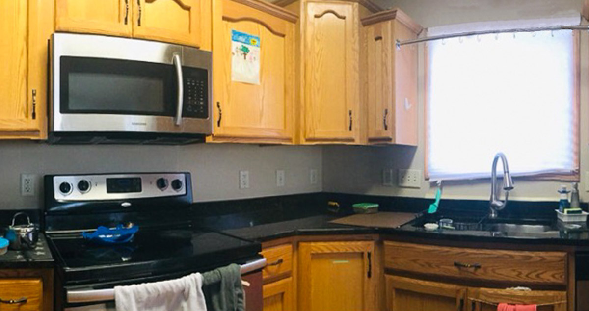 New Peel-and-Stick Kitchen Backsplash - Project by Arjun at Menards®