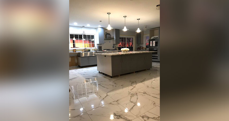 Sophisticated Stromma Kitchen - Project by Emily & Jason at Menards®