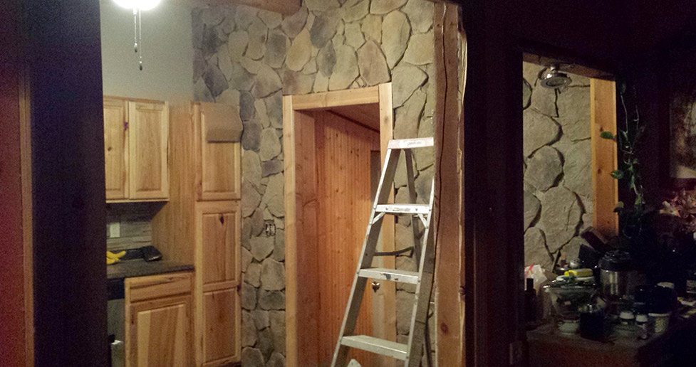 Springbrook Stone Veneer Accent Wall - Project by Josh at Menards®