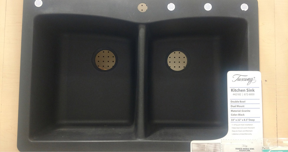 Tuscany Kitchen Sink - Project by Mike & Linda at Menards®