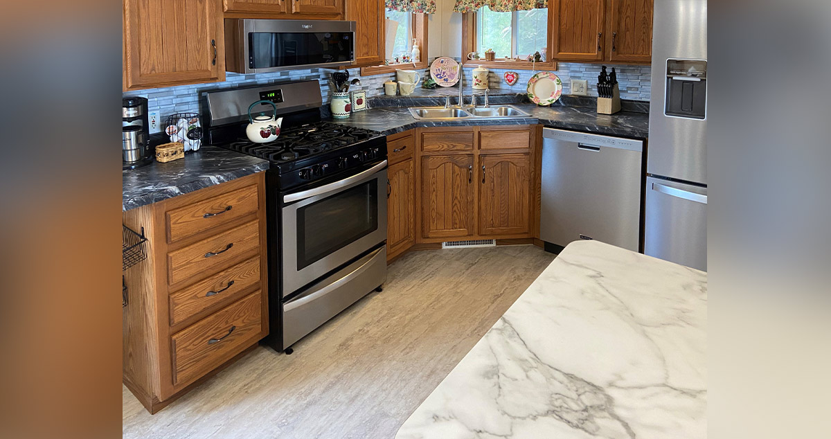 Updated Kitchen Makeover - Project by James at Menards®
