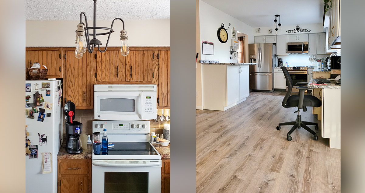 Worn-Out Kitchen Remodel - Project by Karl at Menards®