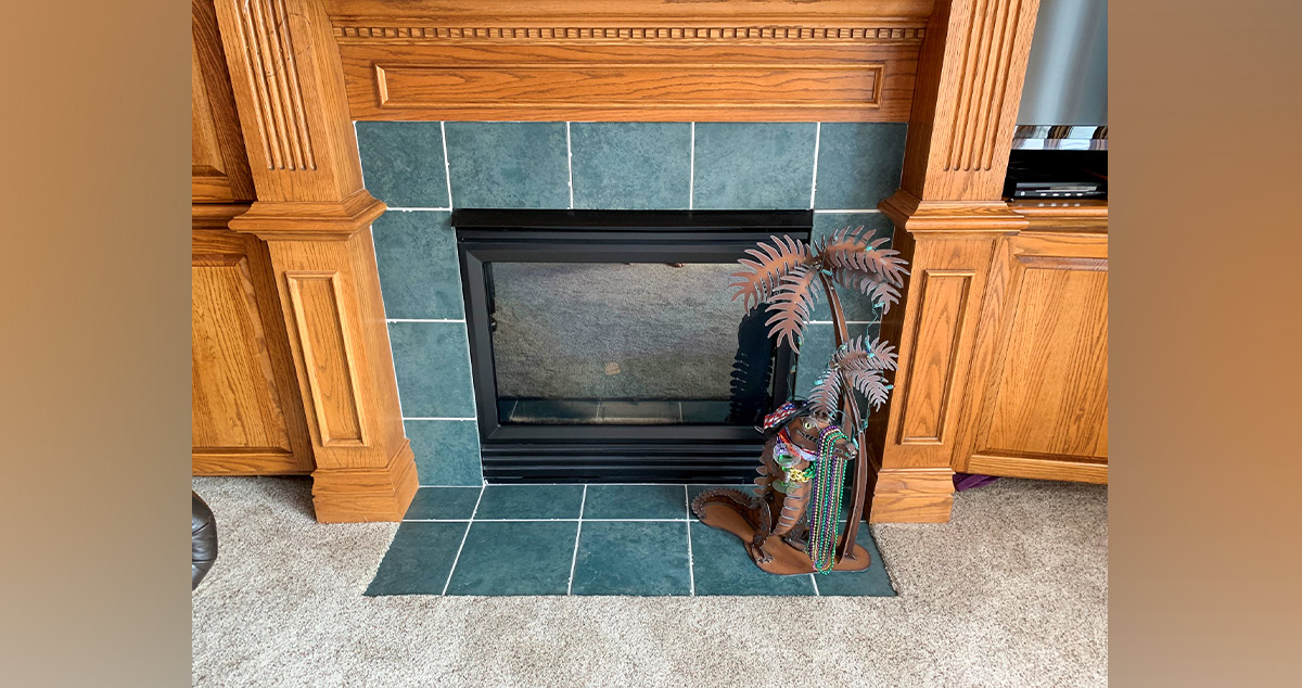 90s Fireplace Update - Project by Dan at Menards®