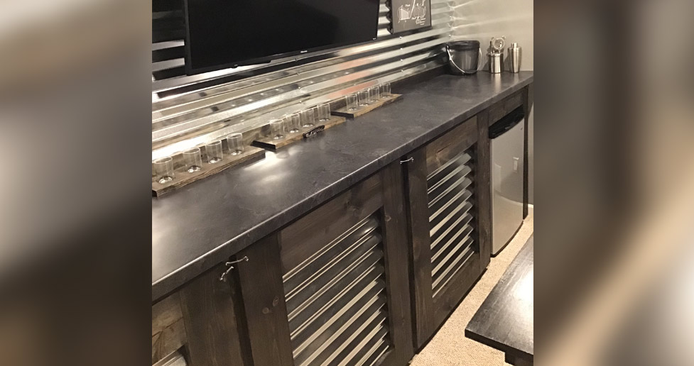 Basement Bar Build - Project by Andrew at Menards®