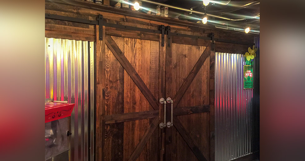 Basement Bar & Entertainment Area - Project by John at Menards®