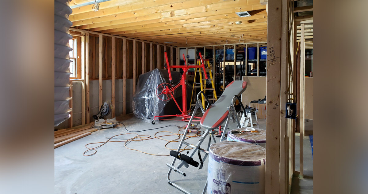 Basement Finished - Project by Tracy at Menards®