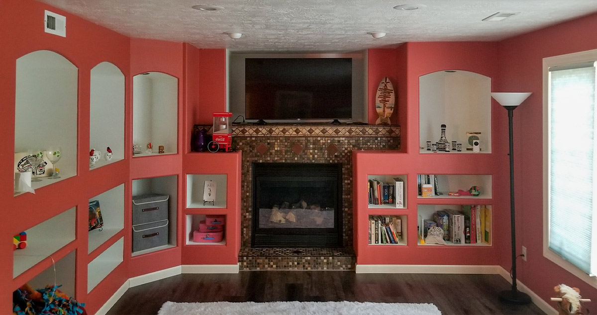 Basement Game Room & Bar - Project by Jose at Menards®