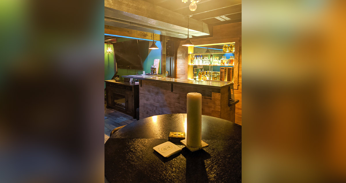 Basement Renovation with Bar - Project by Josh at Menards®