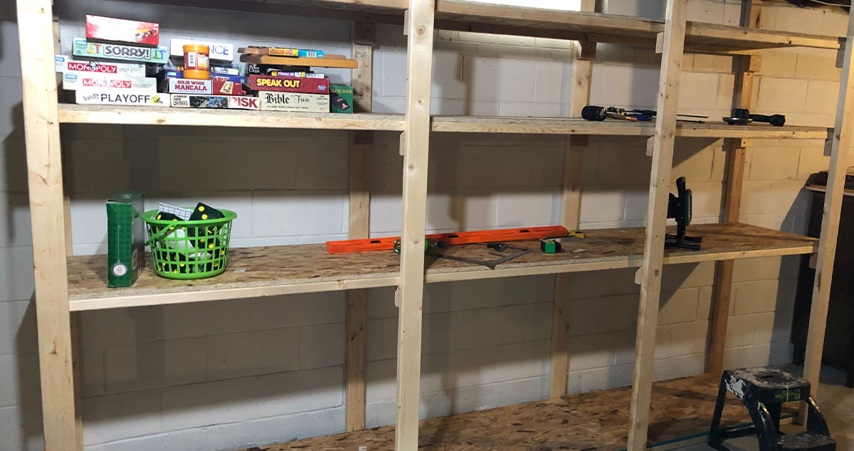 Basement Storage - Project by Tom at Menards®