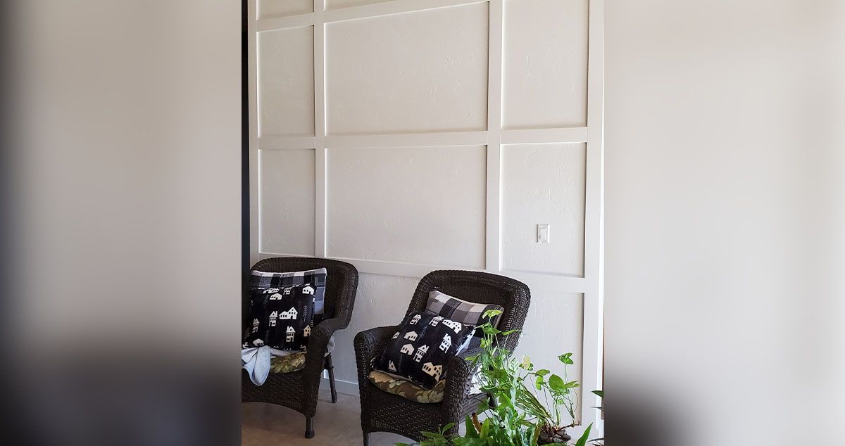 Board & Batten Wall - Project by Ellie at Menards®