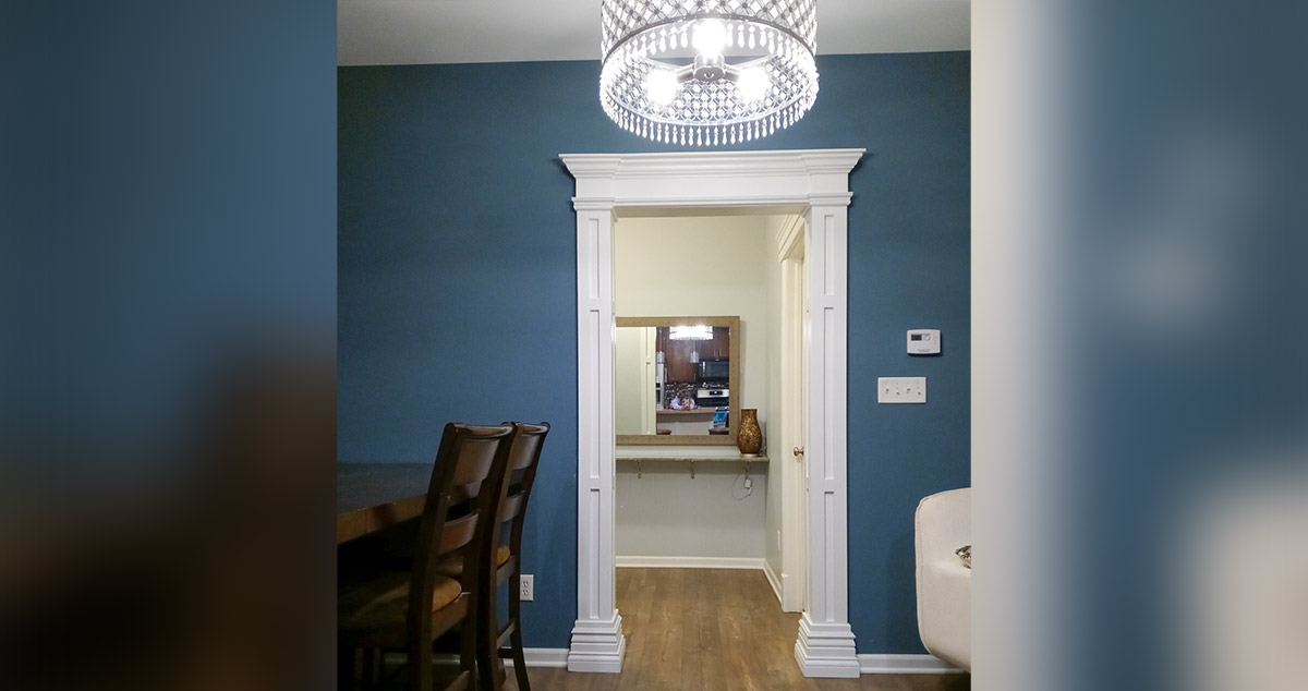 Dining Room Columns & Architrave - Project by Amy at Menards®