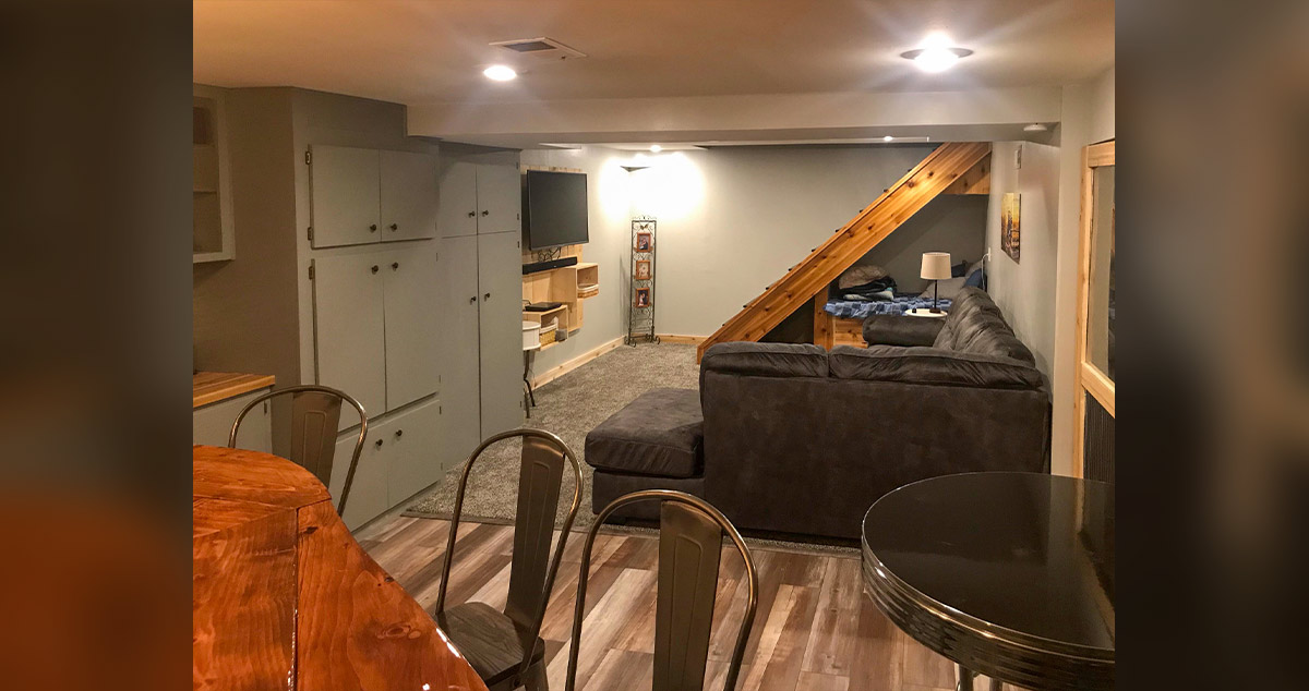 Disco Basement Makeover - Project by Craig at Menards®