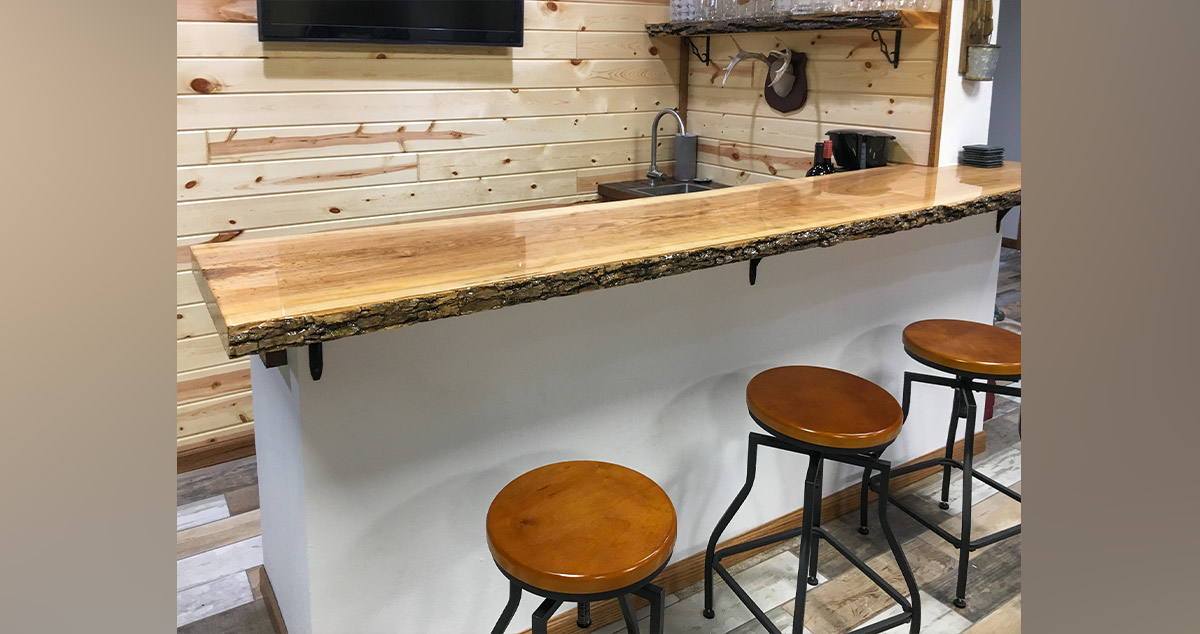 Downstairs Bar - Project by Jason at Menards®