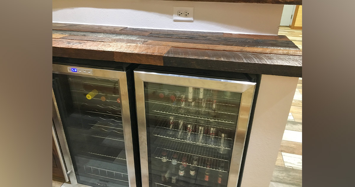 Downstairs Bar - Project by Jason at Menards®