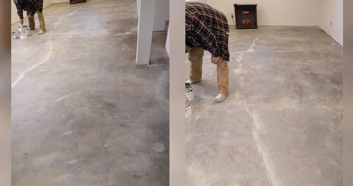 Epoxy Mancave - Project by Tom at Menards®