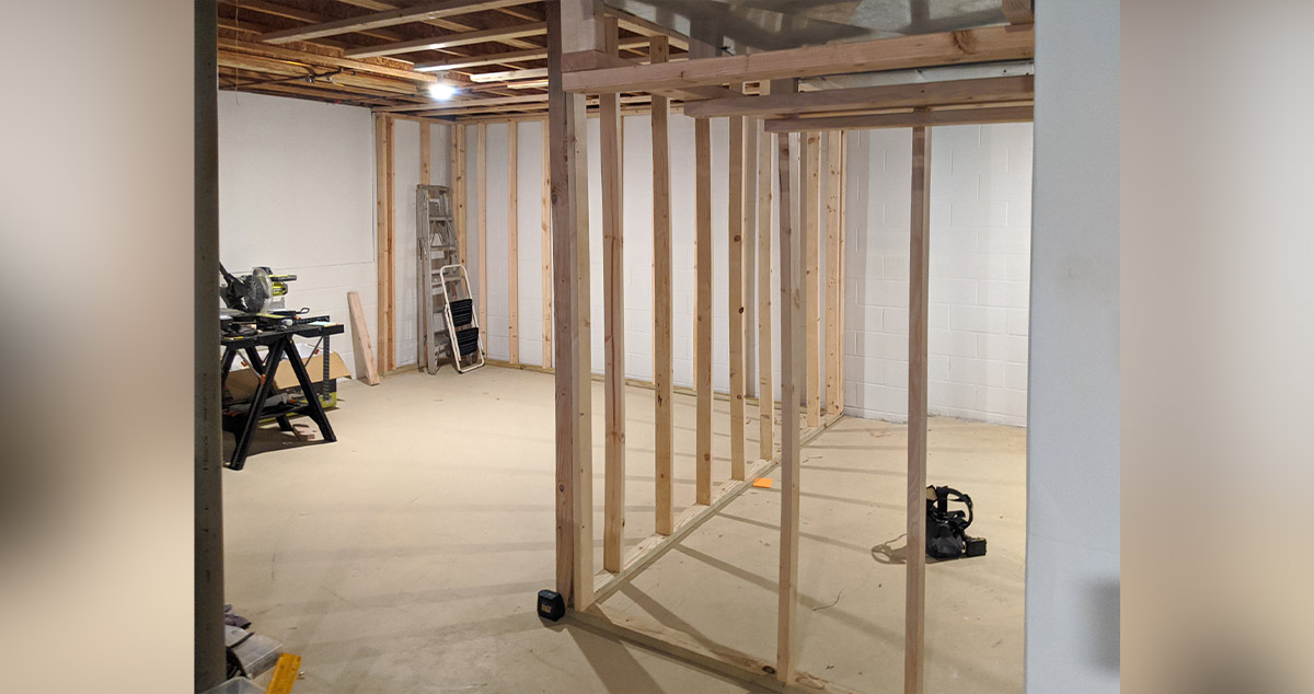 Family Basement Finish - Project by John at Menards®