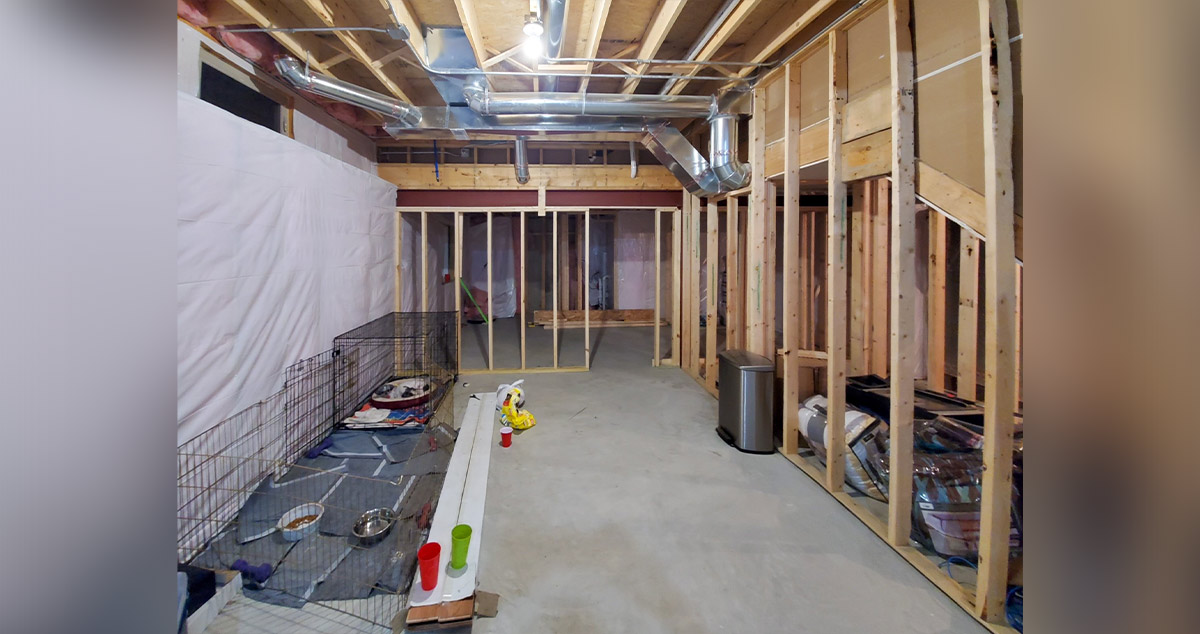 Finishing Basement - Project by Devon at Menards®