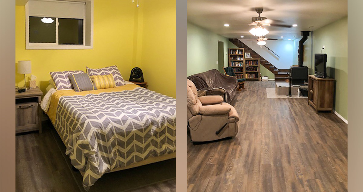 Finishing the Basement - Project by Stephanie at Menards®