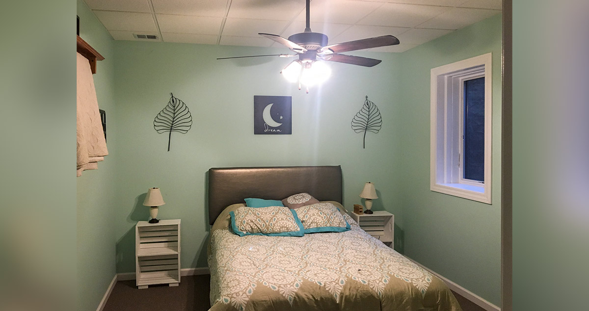 Fully Finished Basement - Project by Justin at Menards®