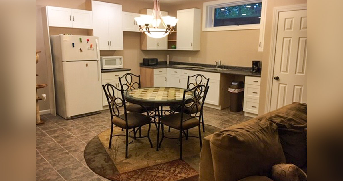 Fully Finished Basement - Project by Justin at Menards®